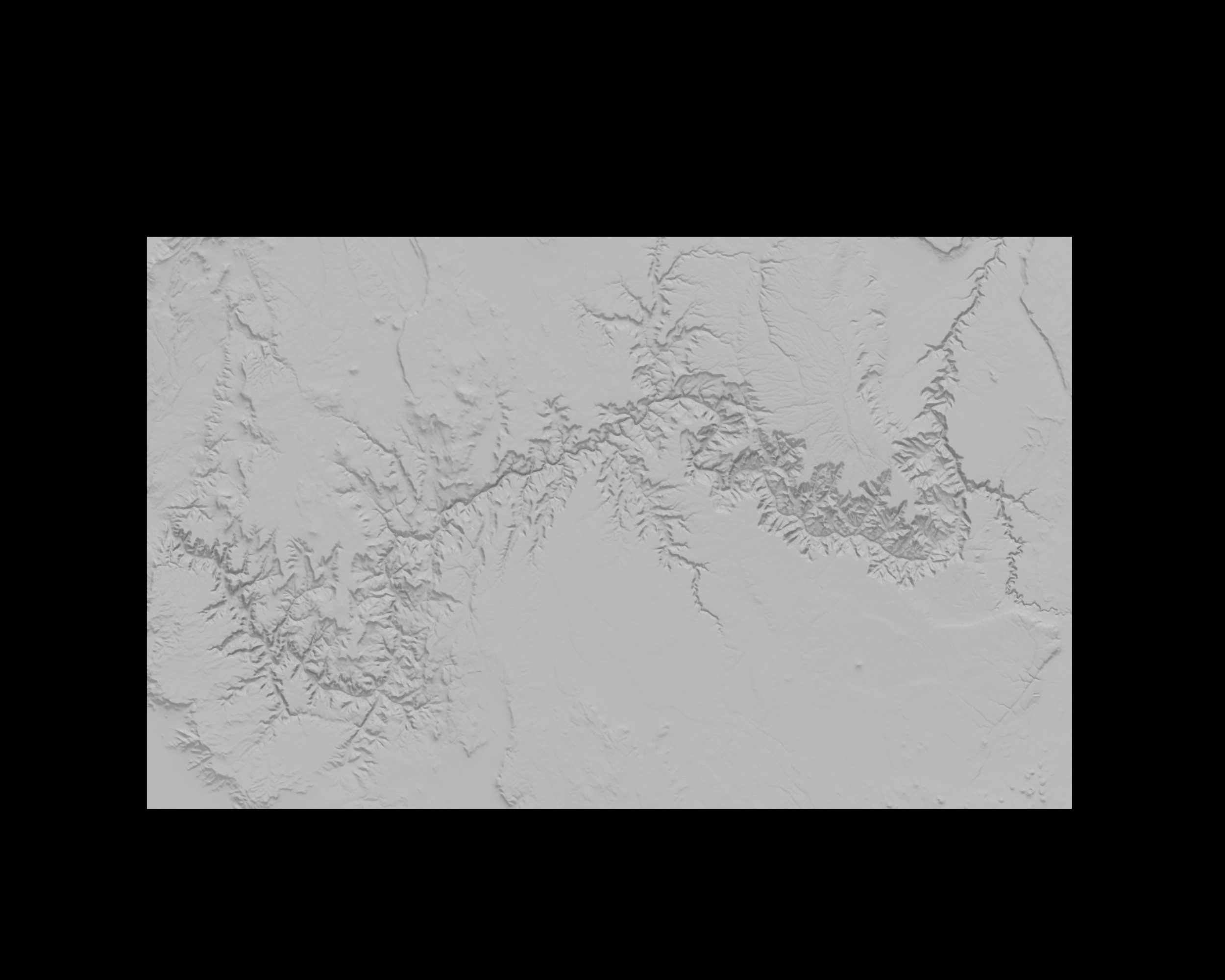 Grand Canyon Topographic Map 3D Model Stl for CNC and 3D - Etsy