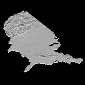 USA Topographic Map 3D Model File | Stl File for CNC Milling and 3D ...