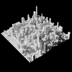 Chicago City 3D Print File | STL File for 3D Printing | 3D Map of ...