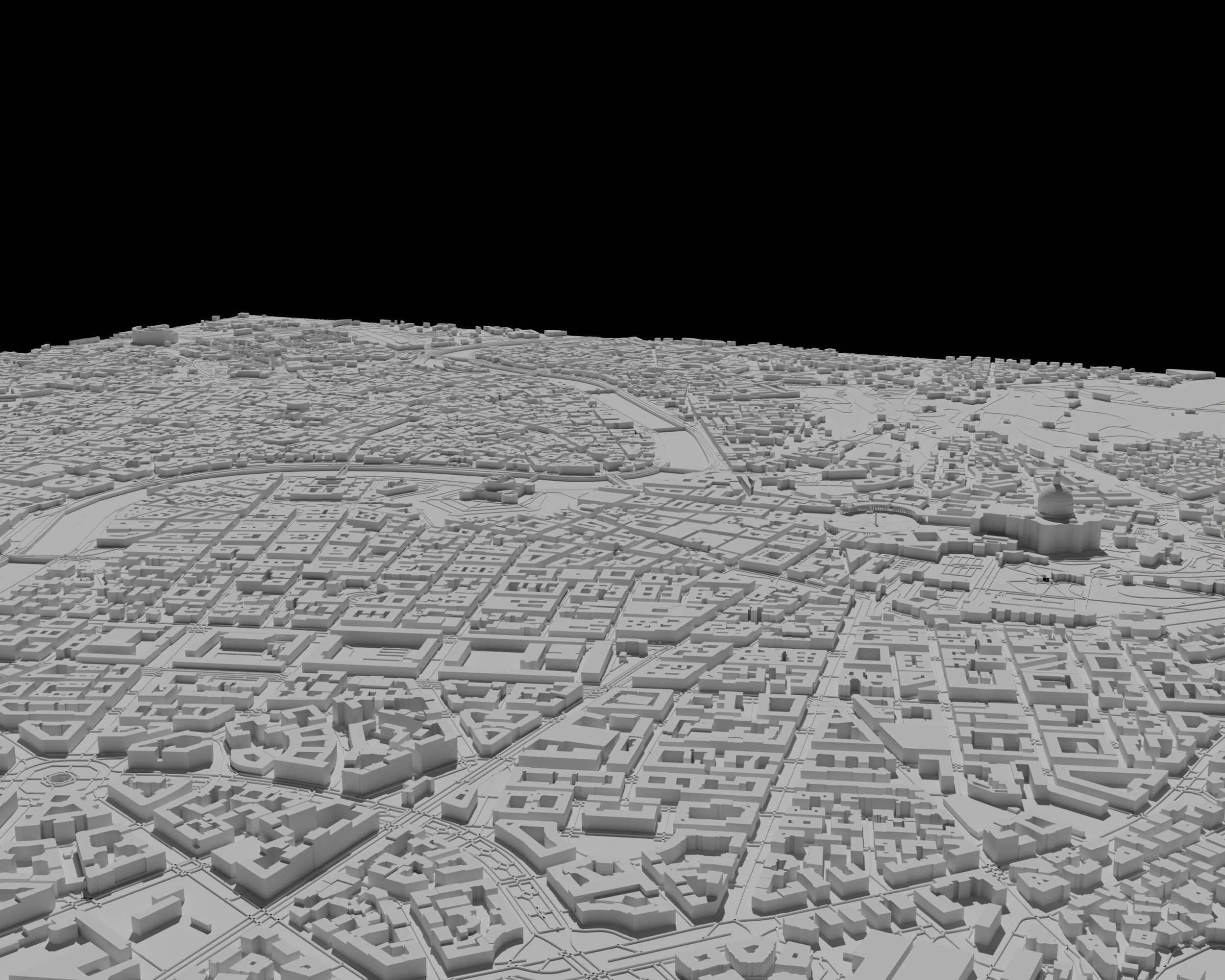 Custom City Stl File 3D Printable 3D Model of Your City - Etsy