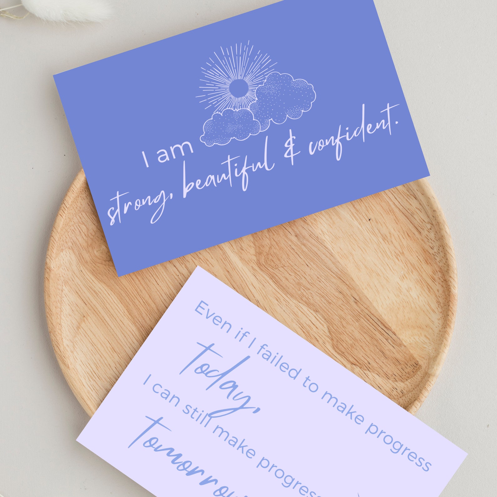 40 Daily Affirmation Cards Printable Affirmation Cards - Etsy