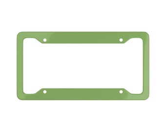 Green License Plate | Etsy