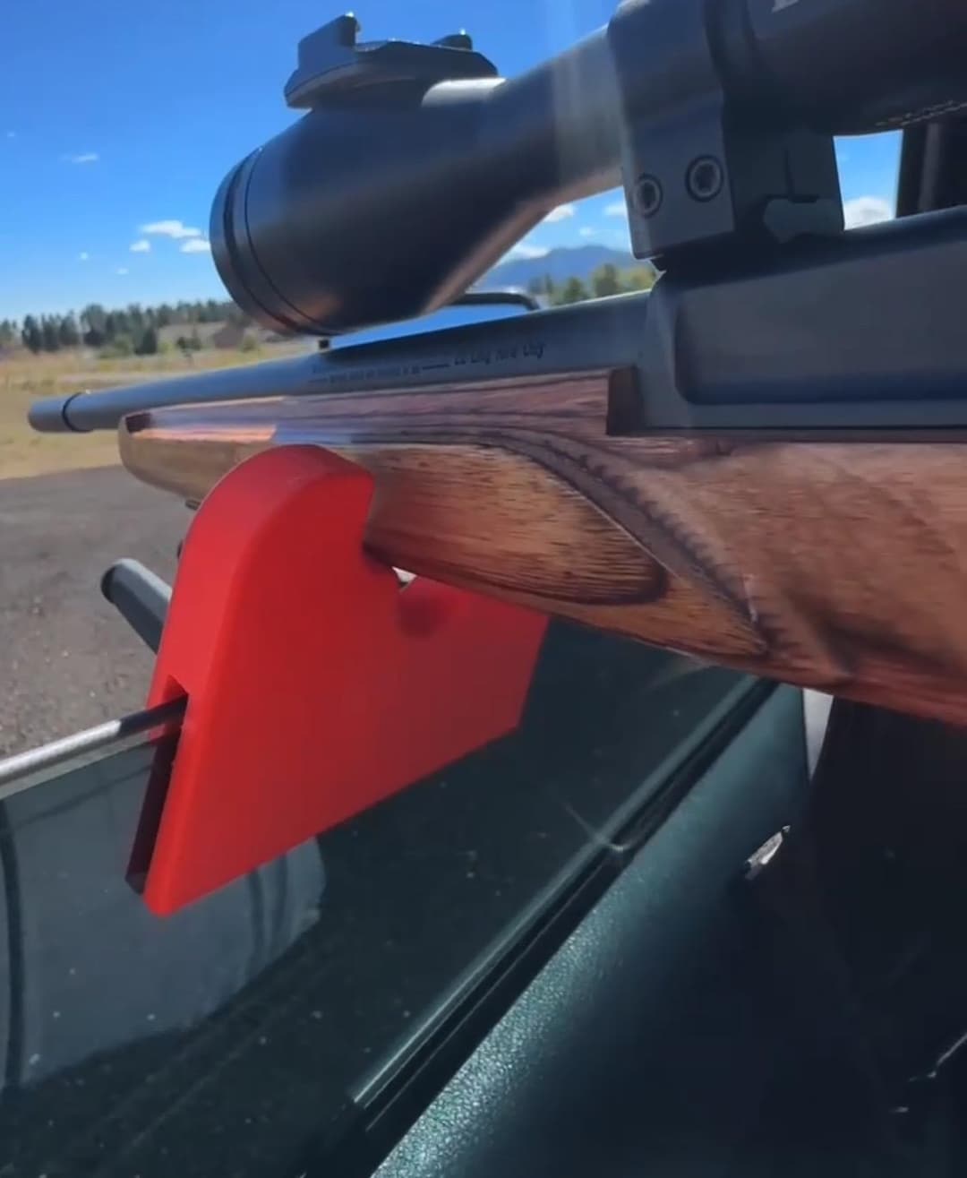 Rifle Rest for Vehicle Window Rifle/gun/crossbow Champ Hunting ...
