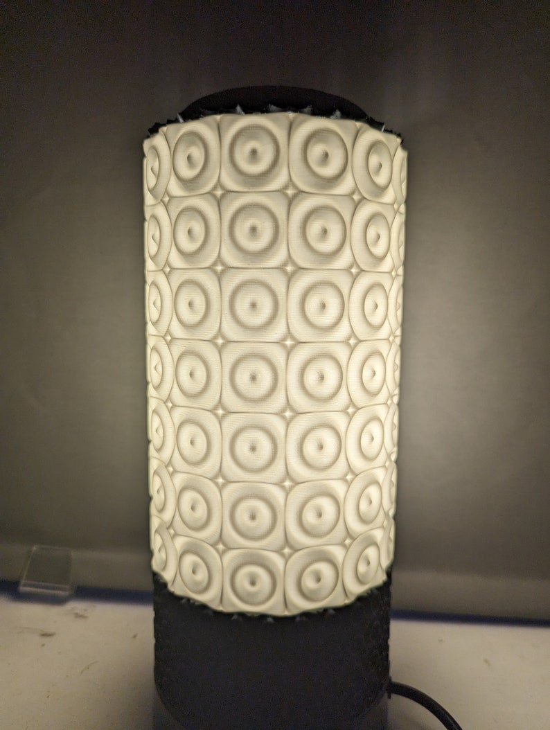 Waveform No. 1 Lamp - 3D Printed Lamp Modern Math Art Room Accent Light ...