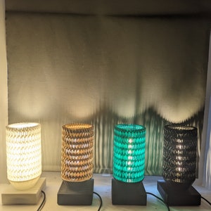 Topology G Lamp - 3D Printed Lamp Modern Math Art Room Accent Light ...