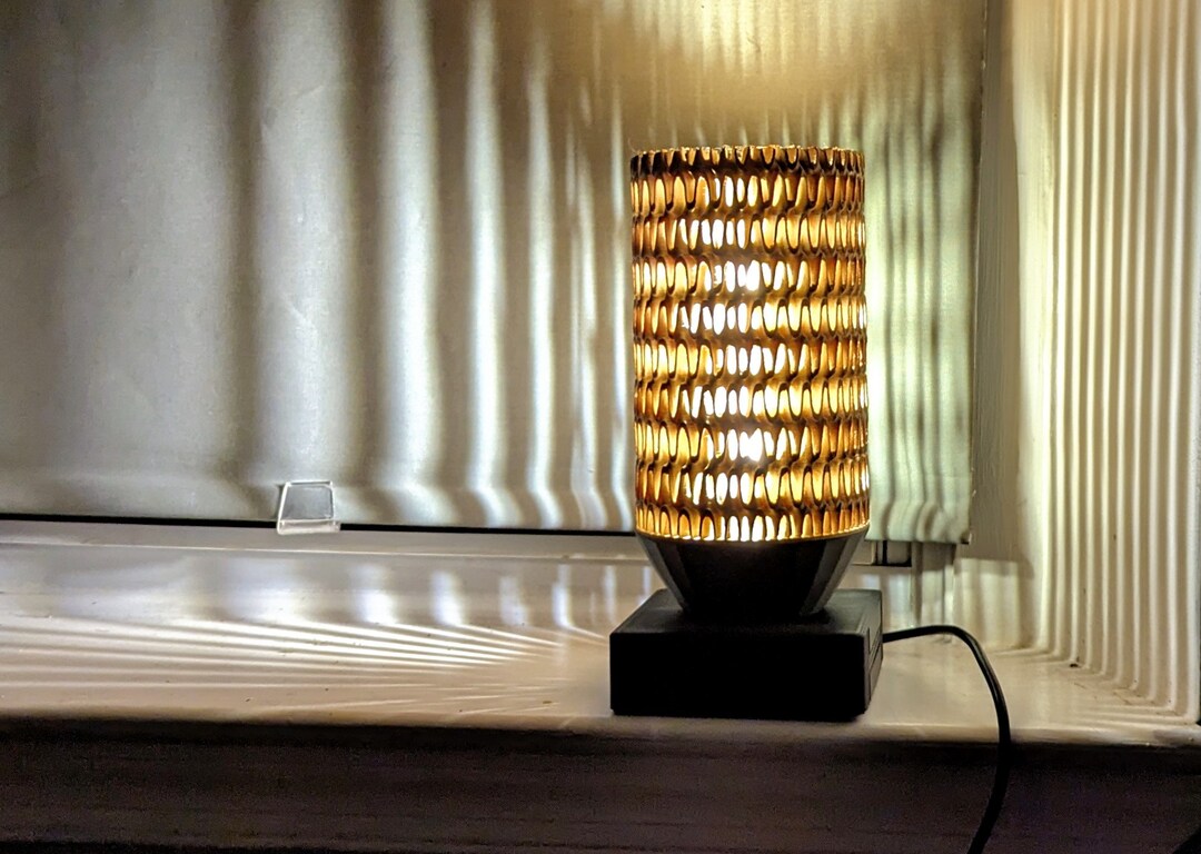 Topology G Lamp - 3D Printed Lamp Modern Math Art Room Accent Light ...