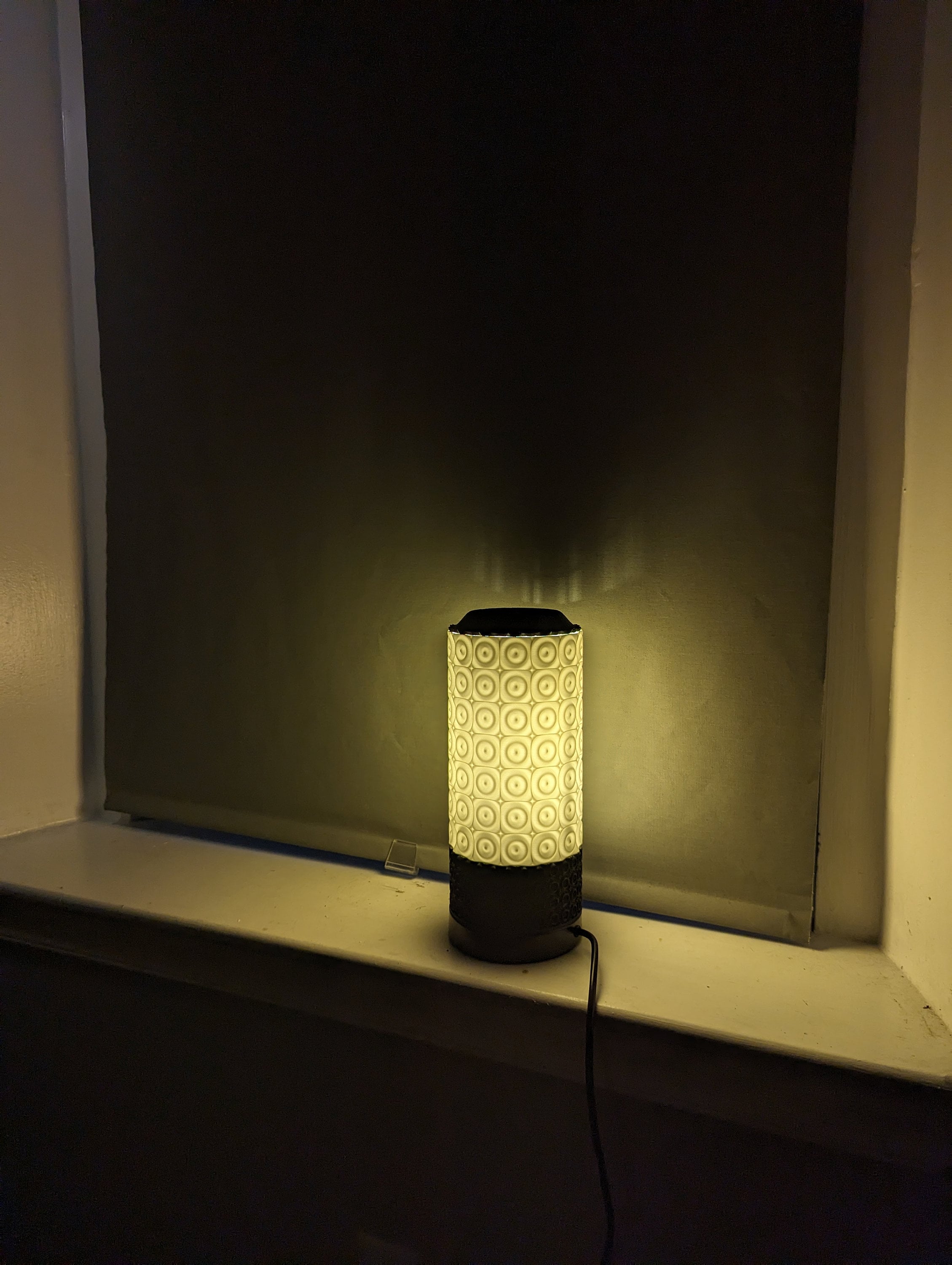 Waveform No. 1 Lamp 3D Printed Lamp Modern Math Art Room Accent Light ...