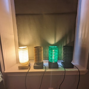 Topology G Lamp - 3D Printed Lamp Modern Math Art Room Accent Light ...
