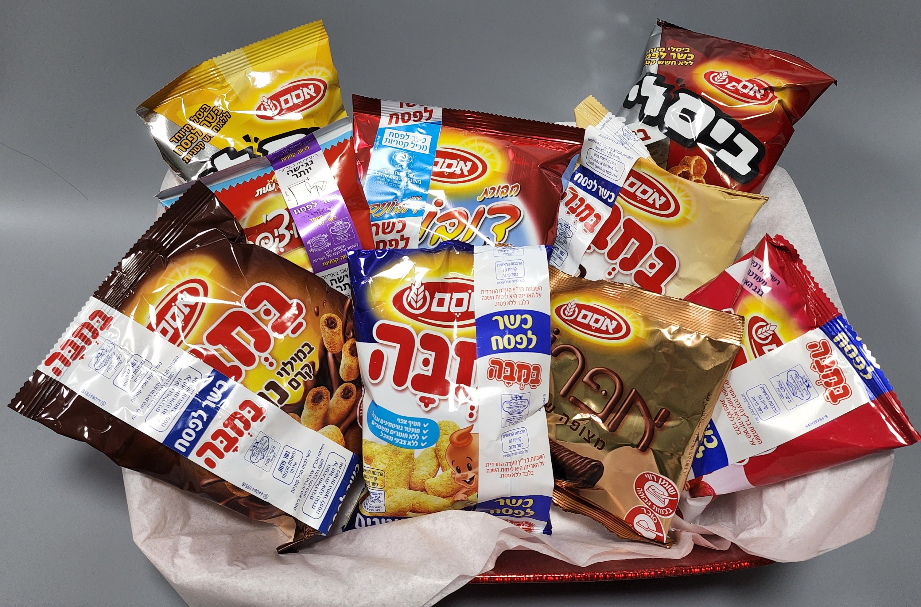 Israeli Bisli & Bamba Snack Box Full Size Snacks and Extra - Etsy