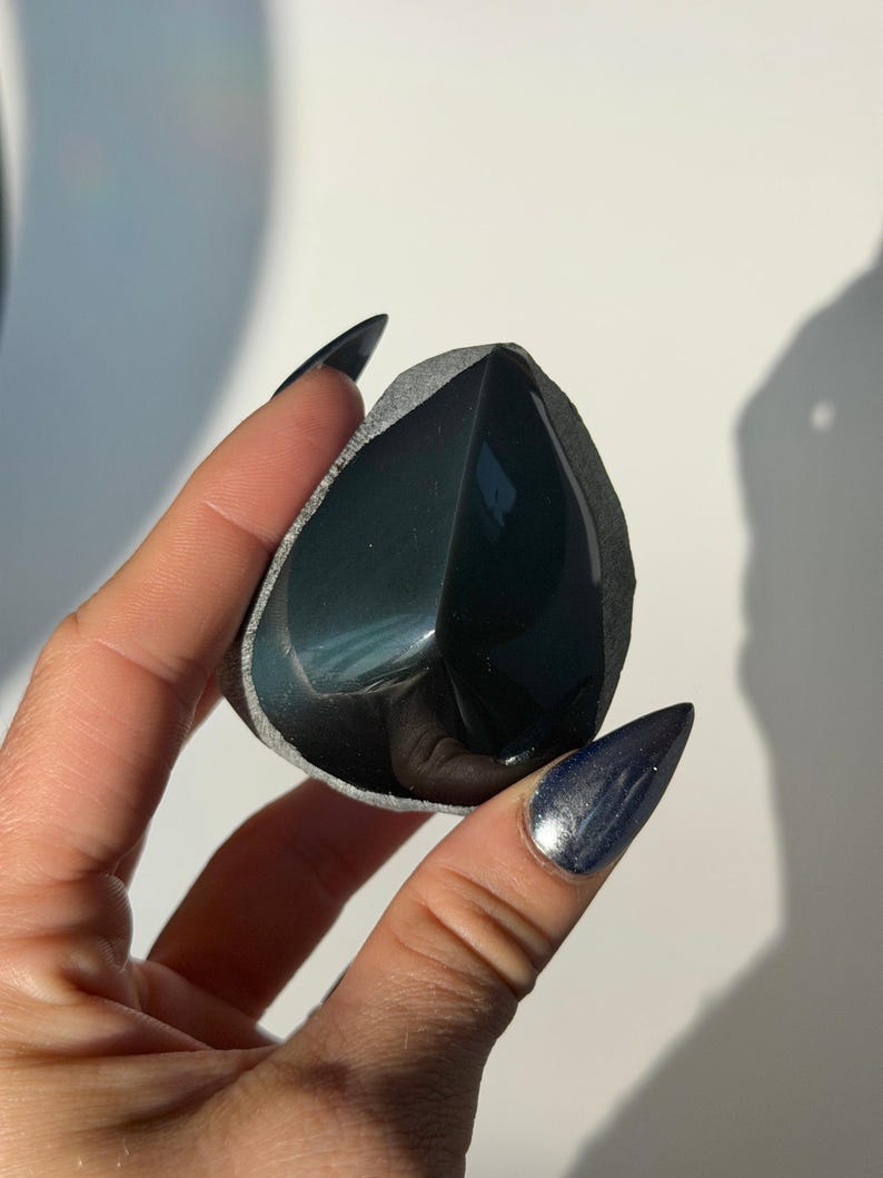 Rainbow Sheen Obsidian, Semi-polished Free Form, B - Etsy