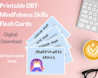 27 Editable DBT Cards Dialectical Behavior Therapy Journal - Etsy
