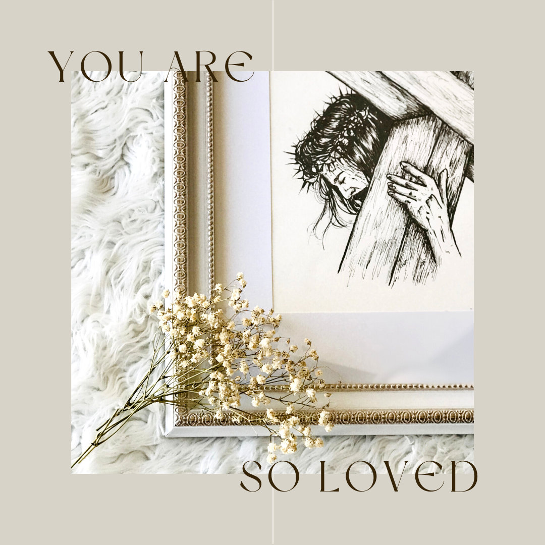 Embrace the Cross Print / Cross Art / Jesus Art / Religious - Etsy