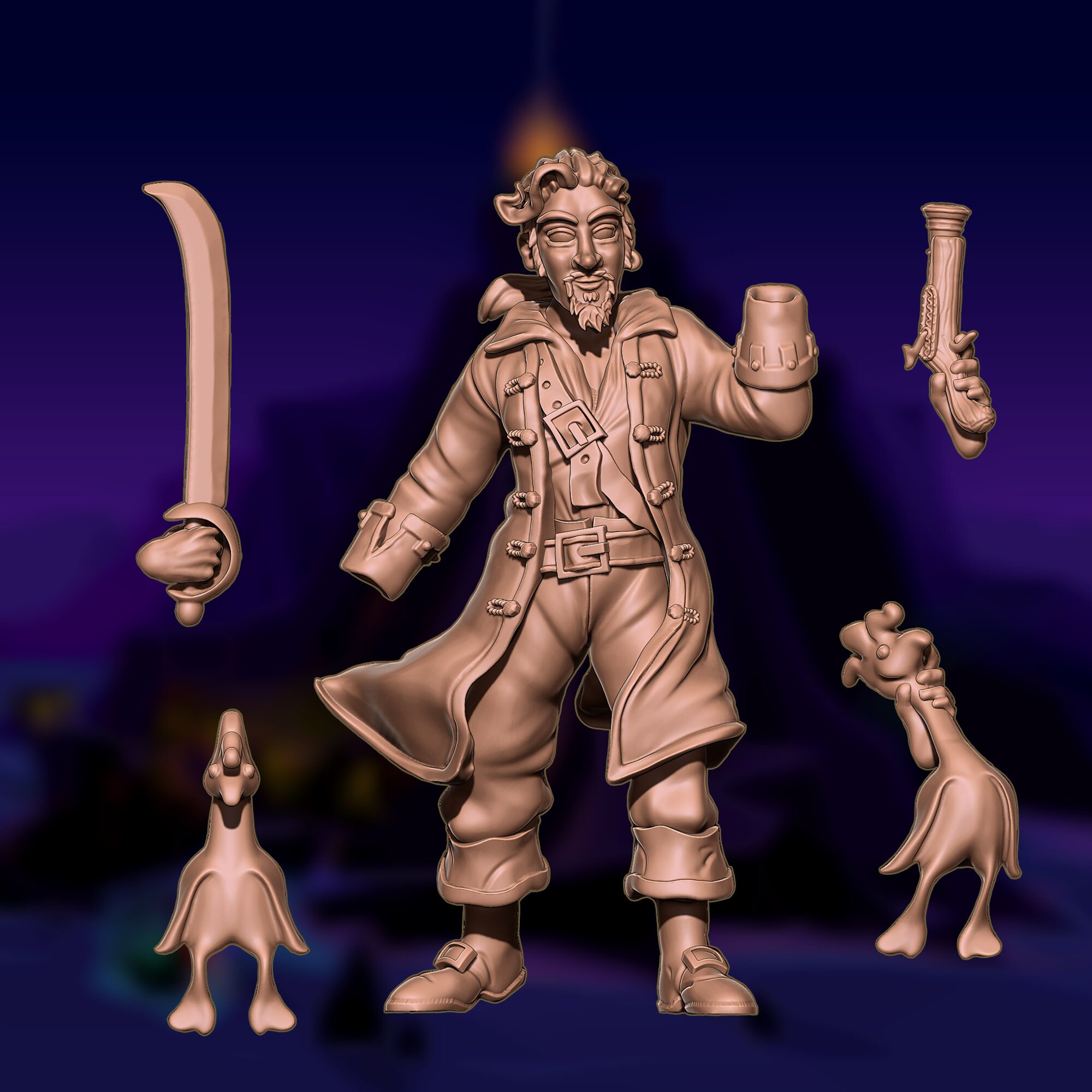 Monkey Island Stl - Etsy