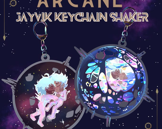 Arcane Jayvik Keychain Shaker - Etsy
