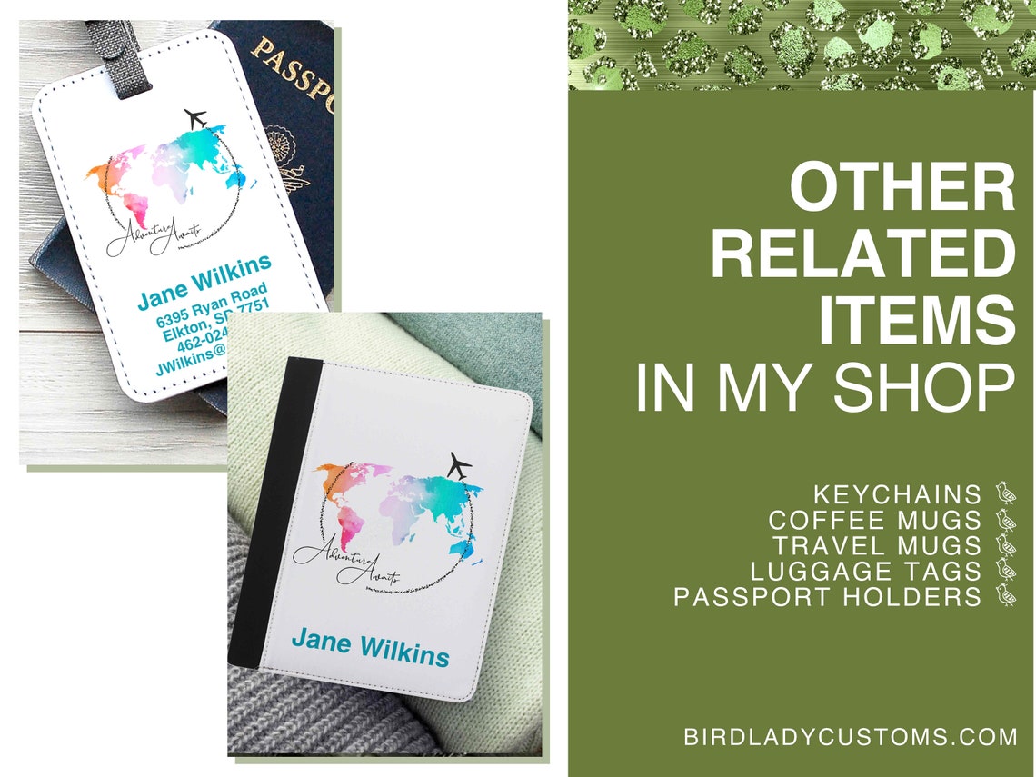 Lets Go Luggage Tag Go Luggage Tag Travel Custom Bag Tag Vacation ...