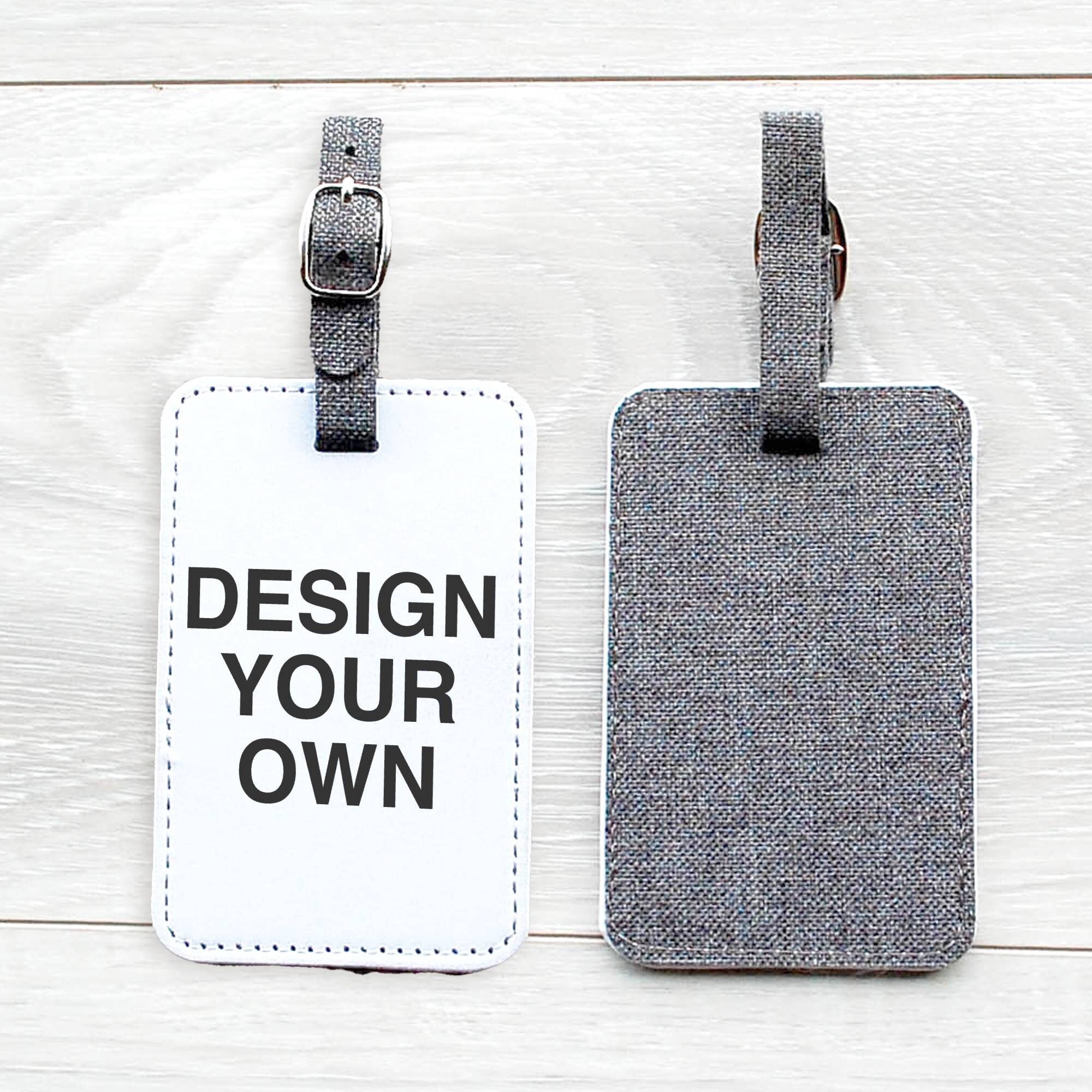 Design Your Own Custom Luggage Tag Personalized Luggage Tag Custom Name ...