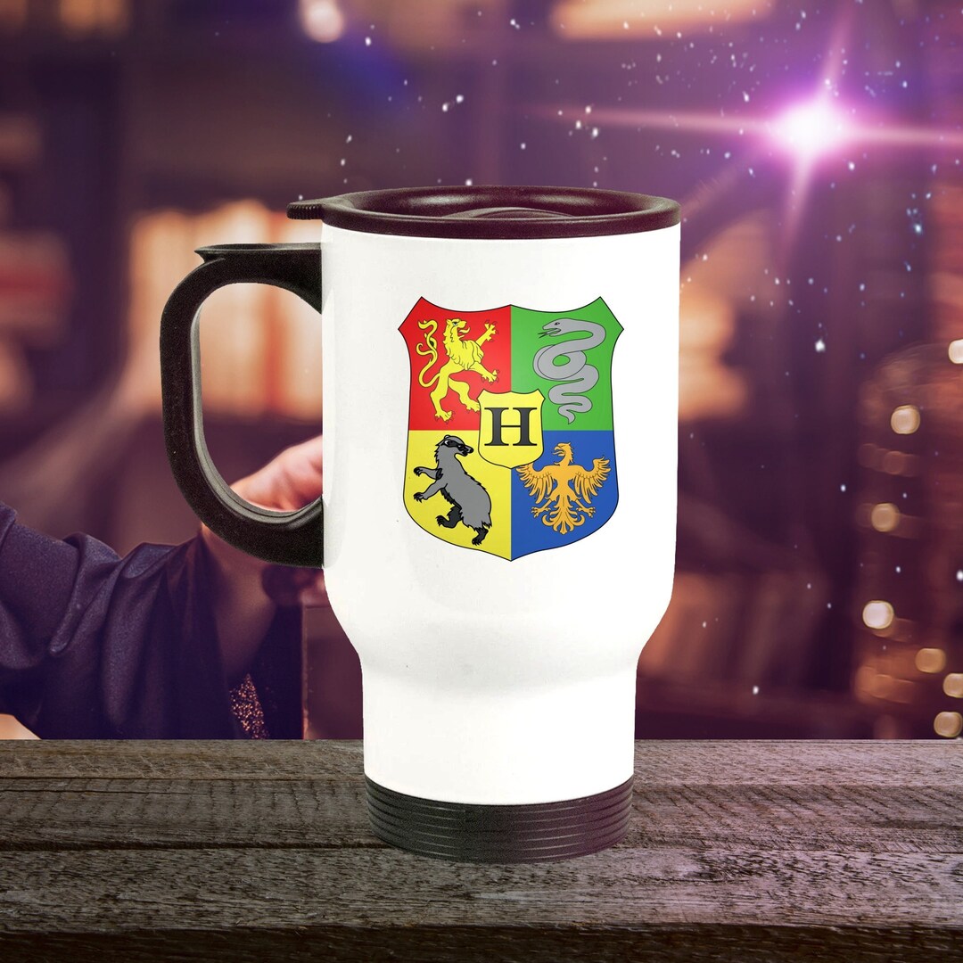 Wizard School Houses Travel Mug School of Witchcraft and Wizardry ...