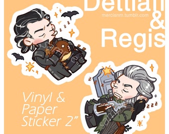 Witcher 3 Stickers - Etsy