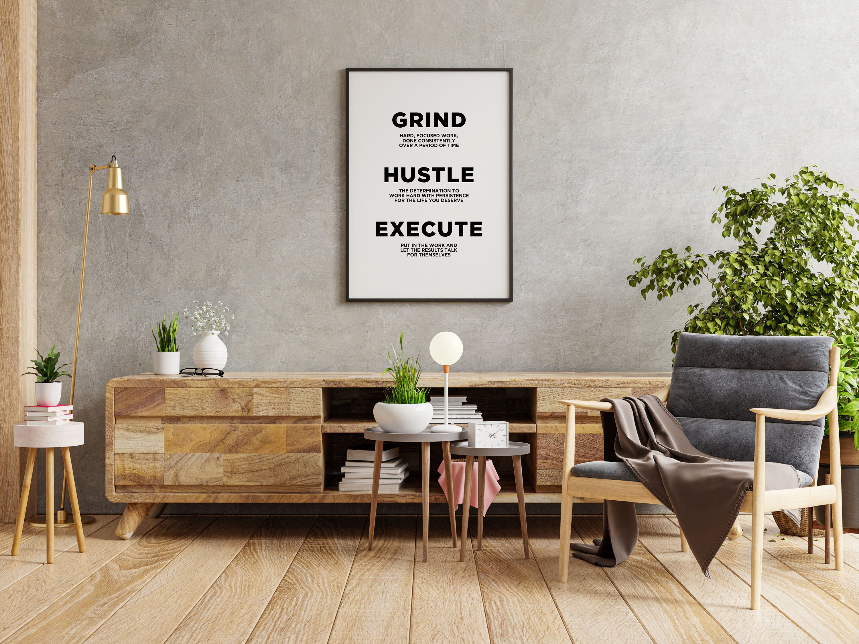 Grind Hustle Execute Definition Print, Office Decoration, Inspirational ... Grind Hustle Execute Definition Print, Office Decoration, Inspirational ...