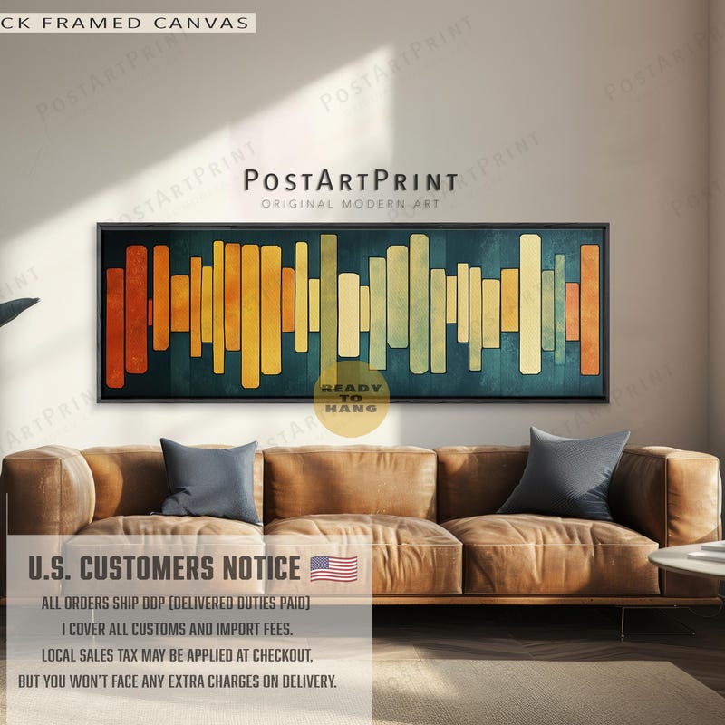 Long Narrow Rectangle Wall Art - Etsy