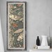 Fish Art Print, Long Narrow Decor, Shoal of Fhish, Nautical Poster ...