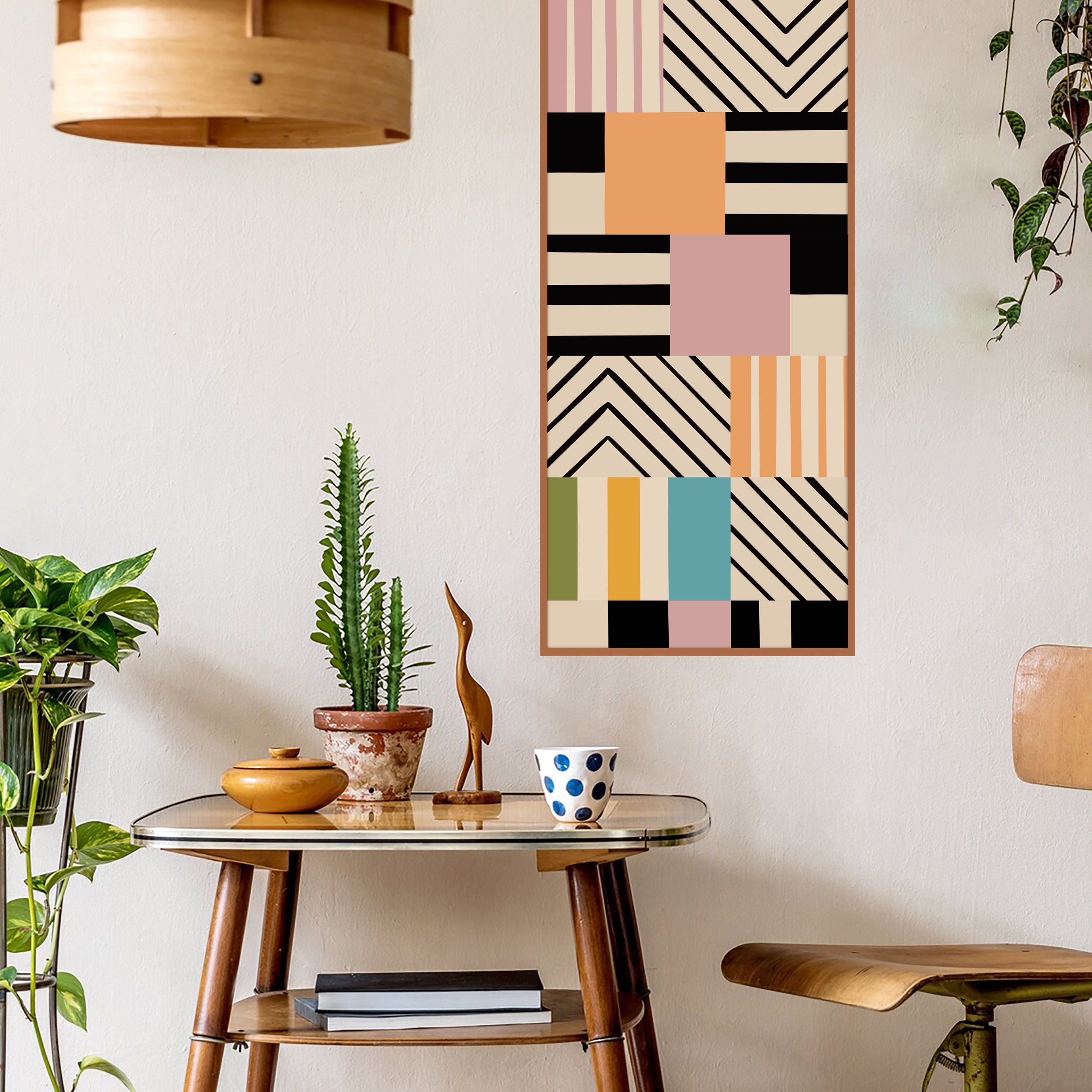 Geometric Long Horizontal Wall Art Long Narrow Poster Wide - Etsy Australia