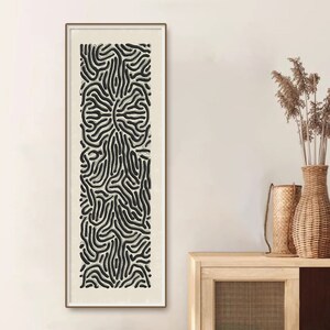 Panoramic Long Narrow Poster Abstract Long Horizontal Wall Art, Mid ...