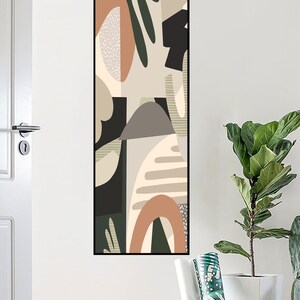 Abstract Long Horizontal Wall Art, Wide Art Print Original Art Long ...