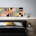 Geometric Long Horizontal Wall Art Long Narrow Poster Wide - Etsy