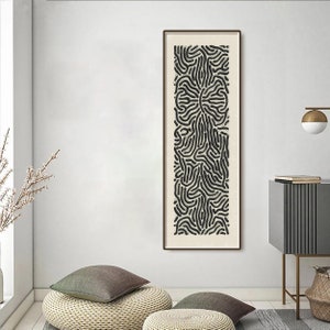 Panoramic Long Narrow Poster Abstract Long Horizontal Wall Art, Mid ...