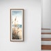 Coastal Wall Art Beach Grass Painting Long Vertical Seaside - Etsy