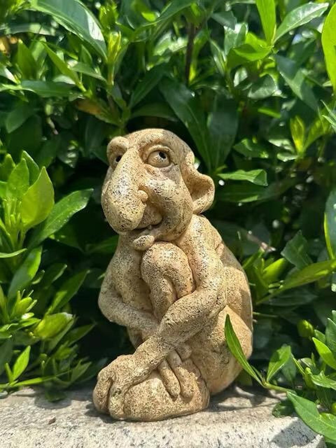 Gothic Troll Sculpture Cast Stone Gothic Troll Sculpture Stone Statue ...