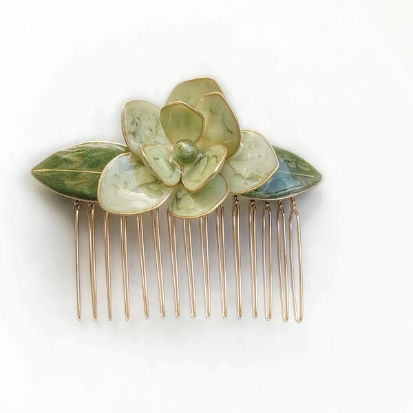 Jade Comb - Etsy