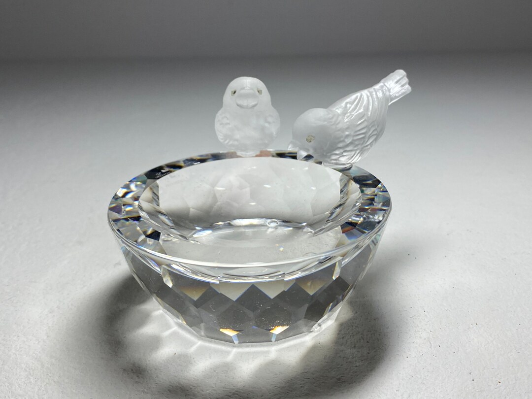 Swarovski Crystal Bird Bath Designed by Max Schreck - Etsy