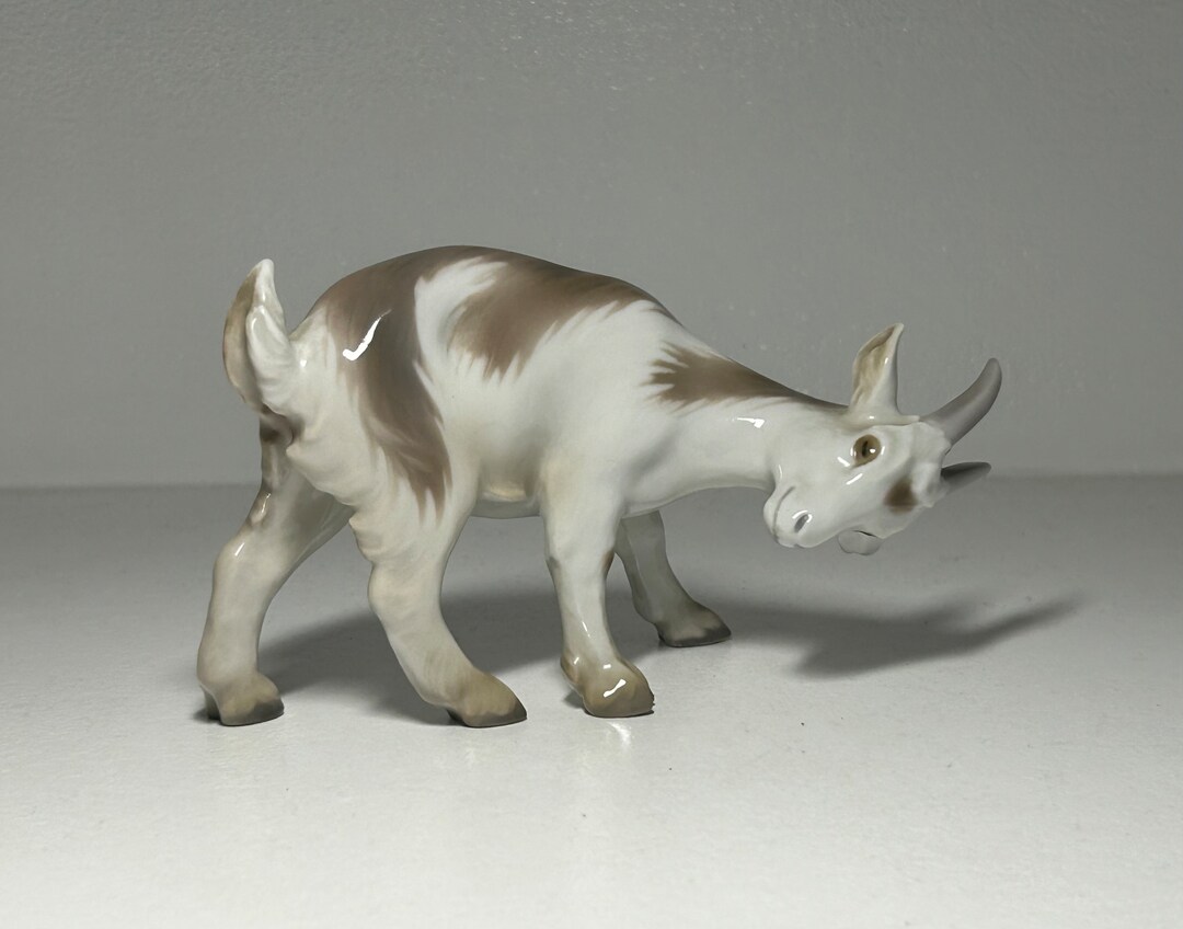 BG Bing & Grondahl Porcelain Figurine #1699 Goat by Dahl-jensen, Bing ...