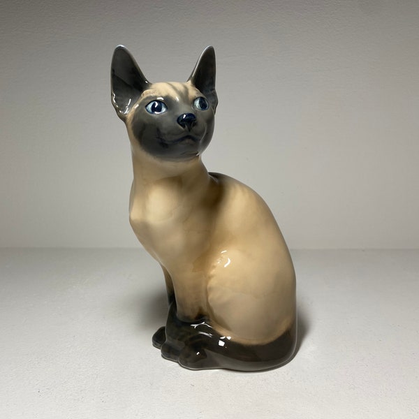 Royal Copenhagen Porcelain Cat Figurines - Etsy