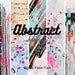 Digital Abstract Art Background Paper Bundle Junk Journal Paper Digital ...