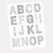 Digital Alphabet Printable Ephemera/art Print/collage Paper - Handmade ...