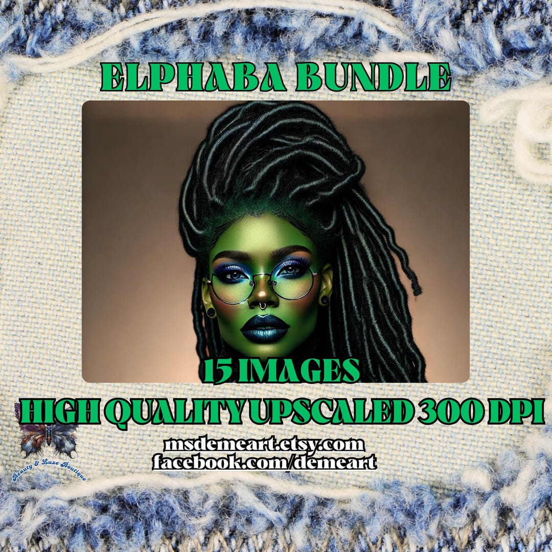 Black Elphaba AI Art | Afro-inspired Fantasy Gothic Elegance for Décor ...