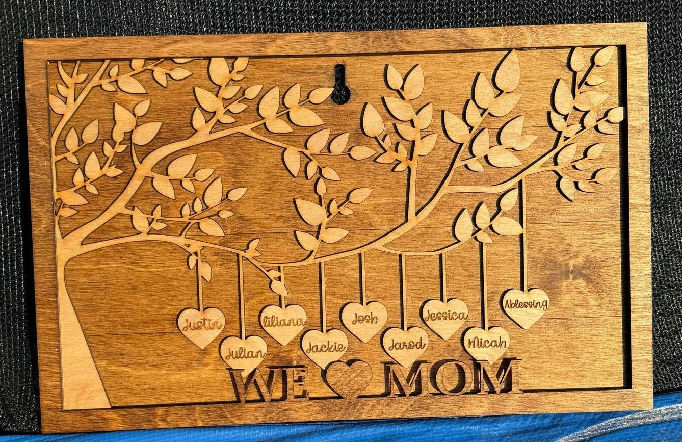 Family Tree Wood - Etsy