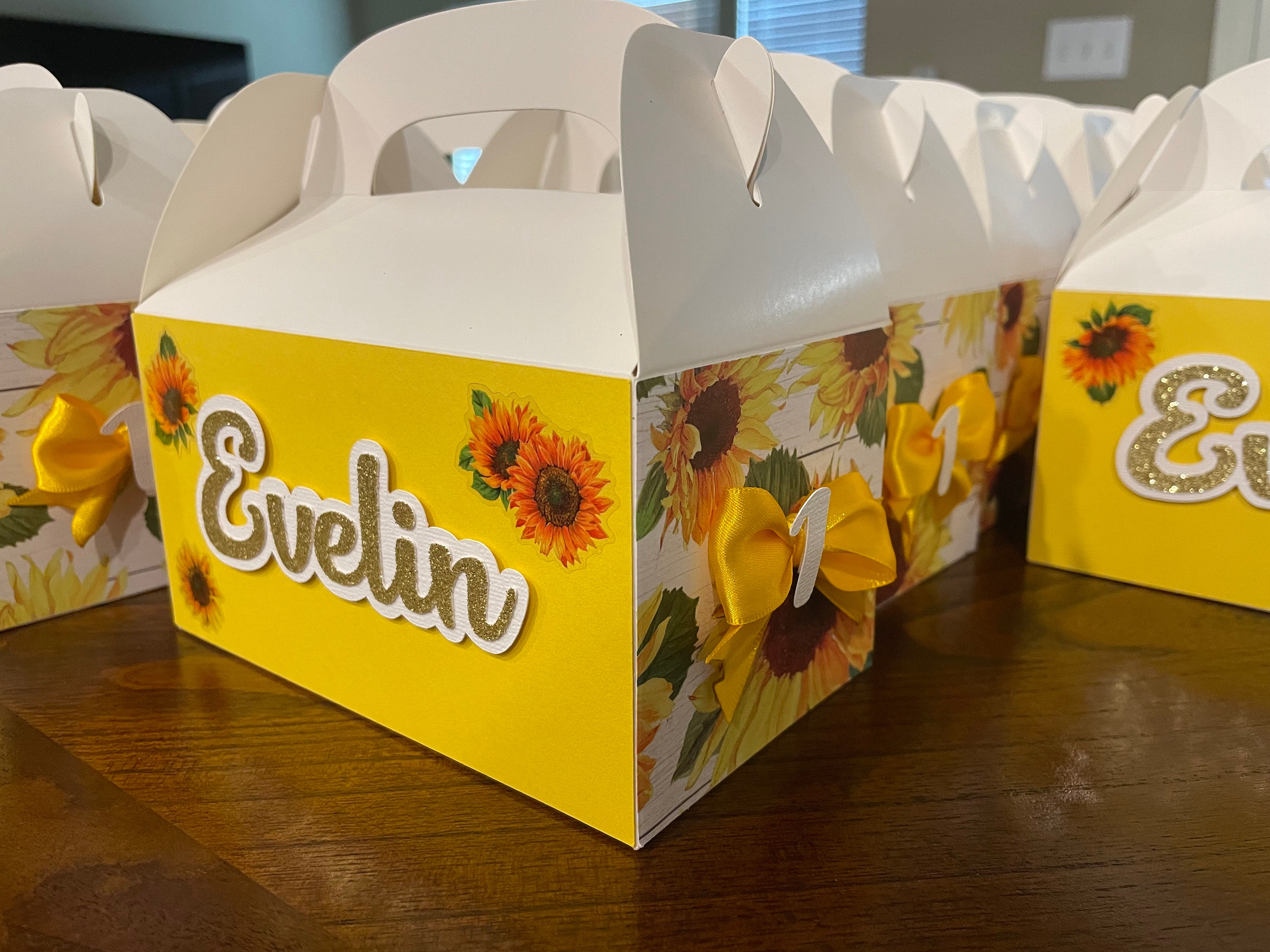 Custom Gable Boxes, Party Favor Boxes, Birthday Party, Candy Boxes - Etsy