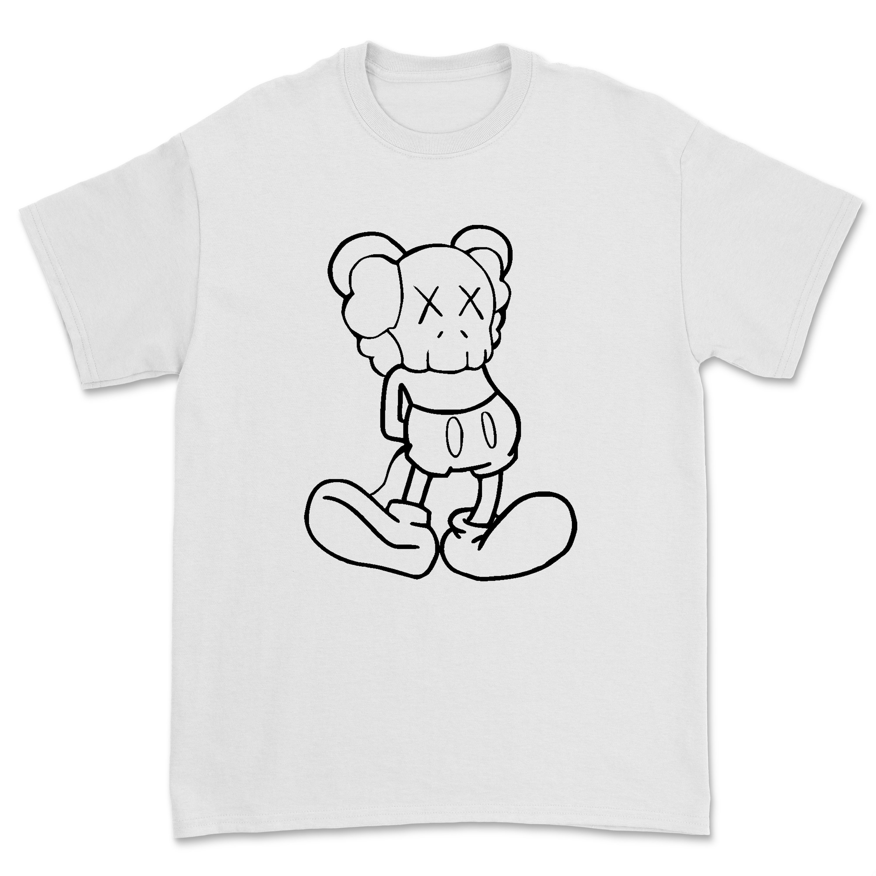 KAWS Mickey Mouse T-shirt - Etsy Australia
