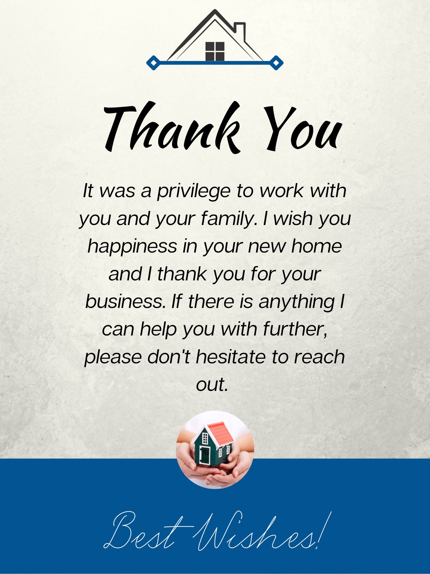 Thank You Buyers Real Estate Printable Gifts From Realtor to - Etsy