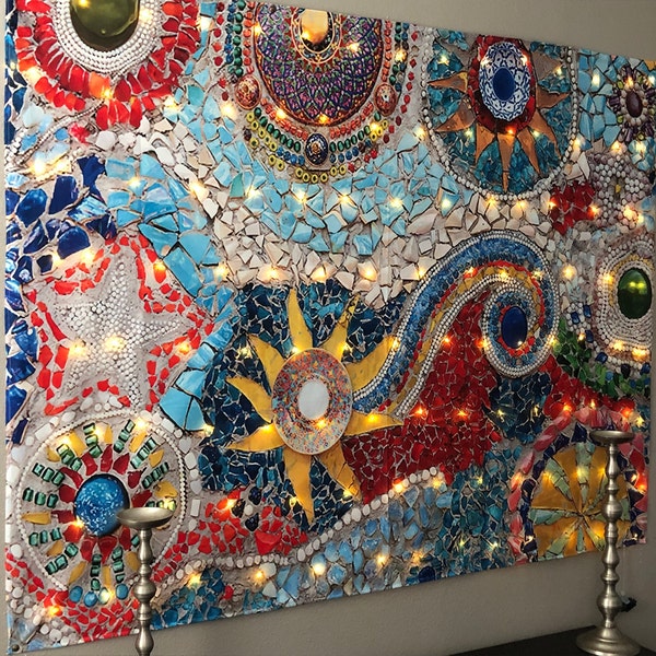 Mosaic Artwork - Etsy