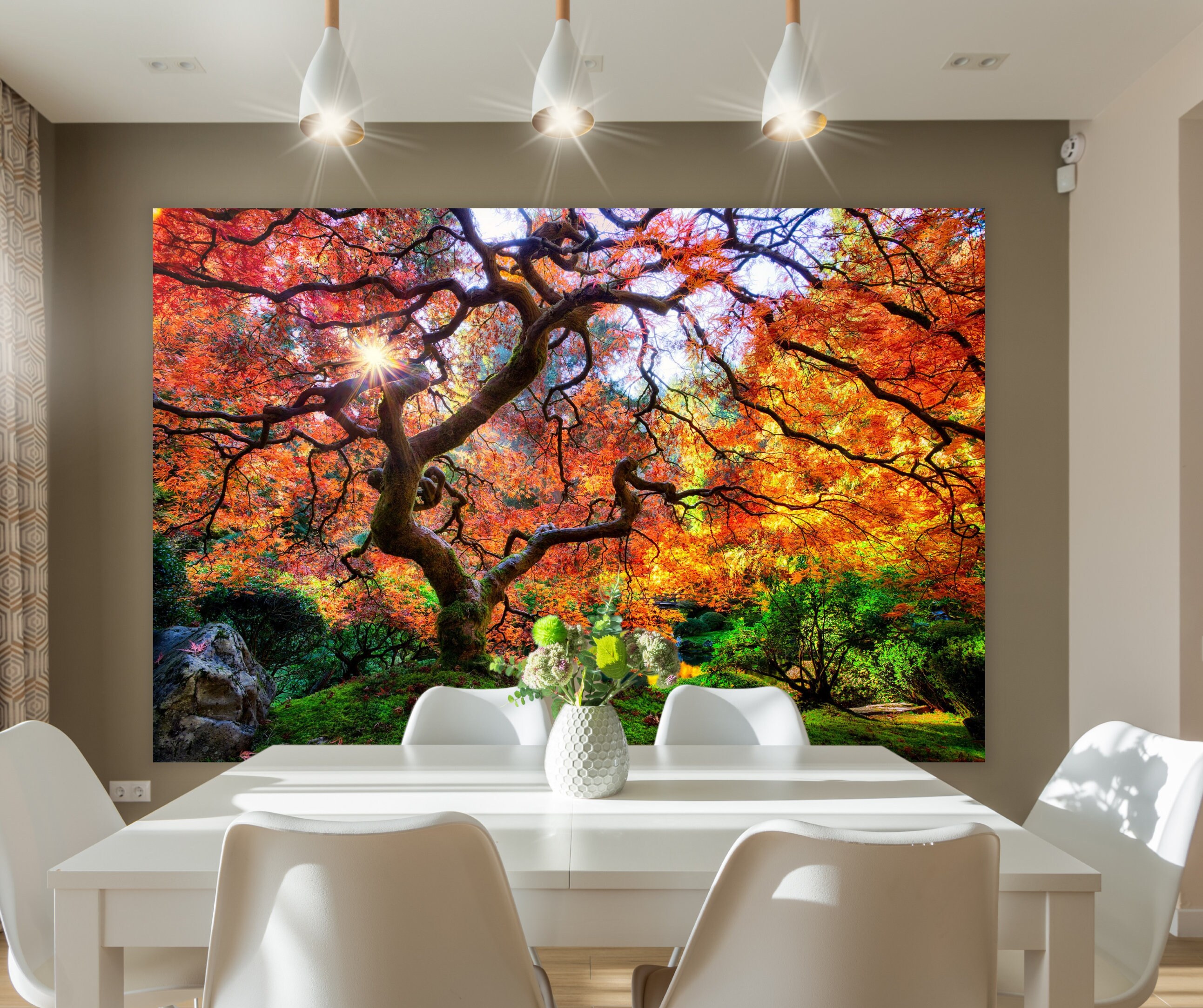 Tree of Life Wall Decor Landscape Garden Nature Wedding Backdrop Photos ...