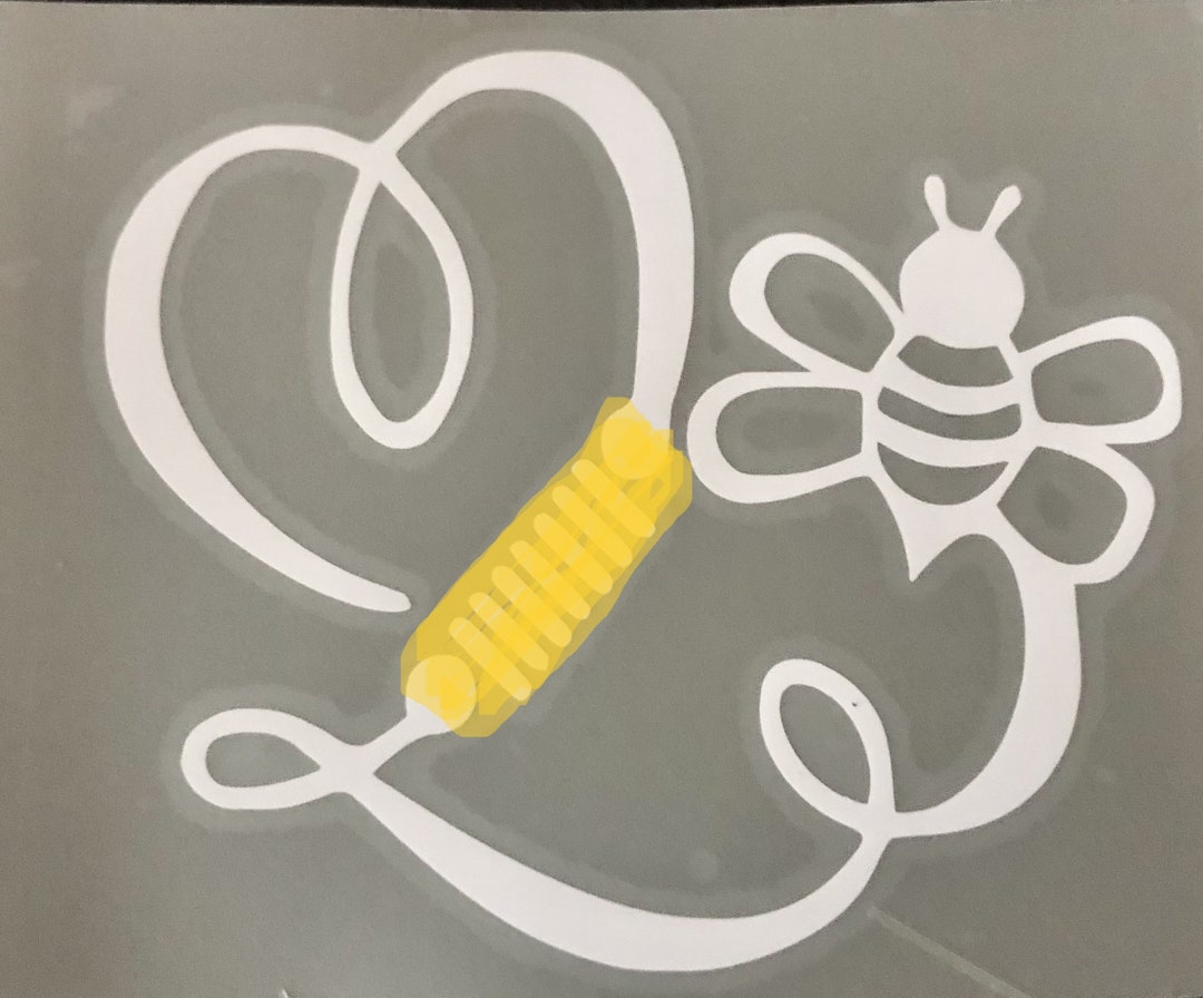Bumble Bee With Heart and Offroad Vehicle Grill Vinyl Decal Sticker - Etsy