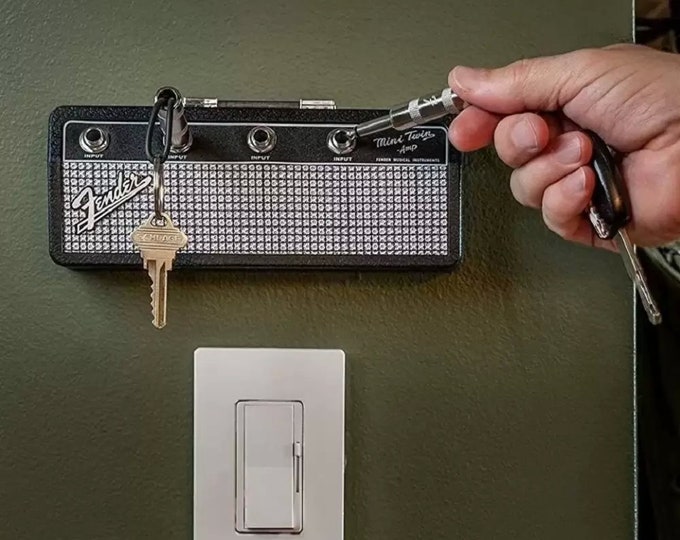 Vintage Radio Key Hanger, Hallway Decor, Home Front Door Key Holder ...