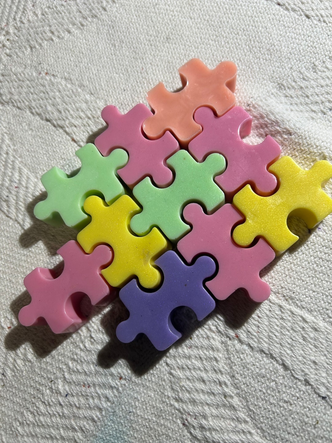 Autism Awareness/puzzle Soap Favors/goats Milk Soap/specialty Soaps ...