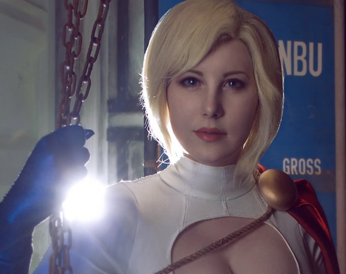Power Girl Cosplay Power Girl Adult Cosplay Costume Power Etsy 