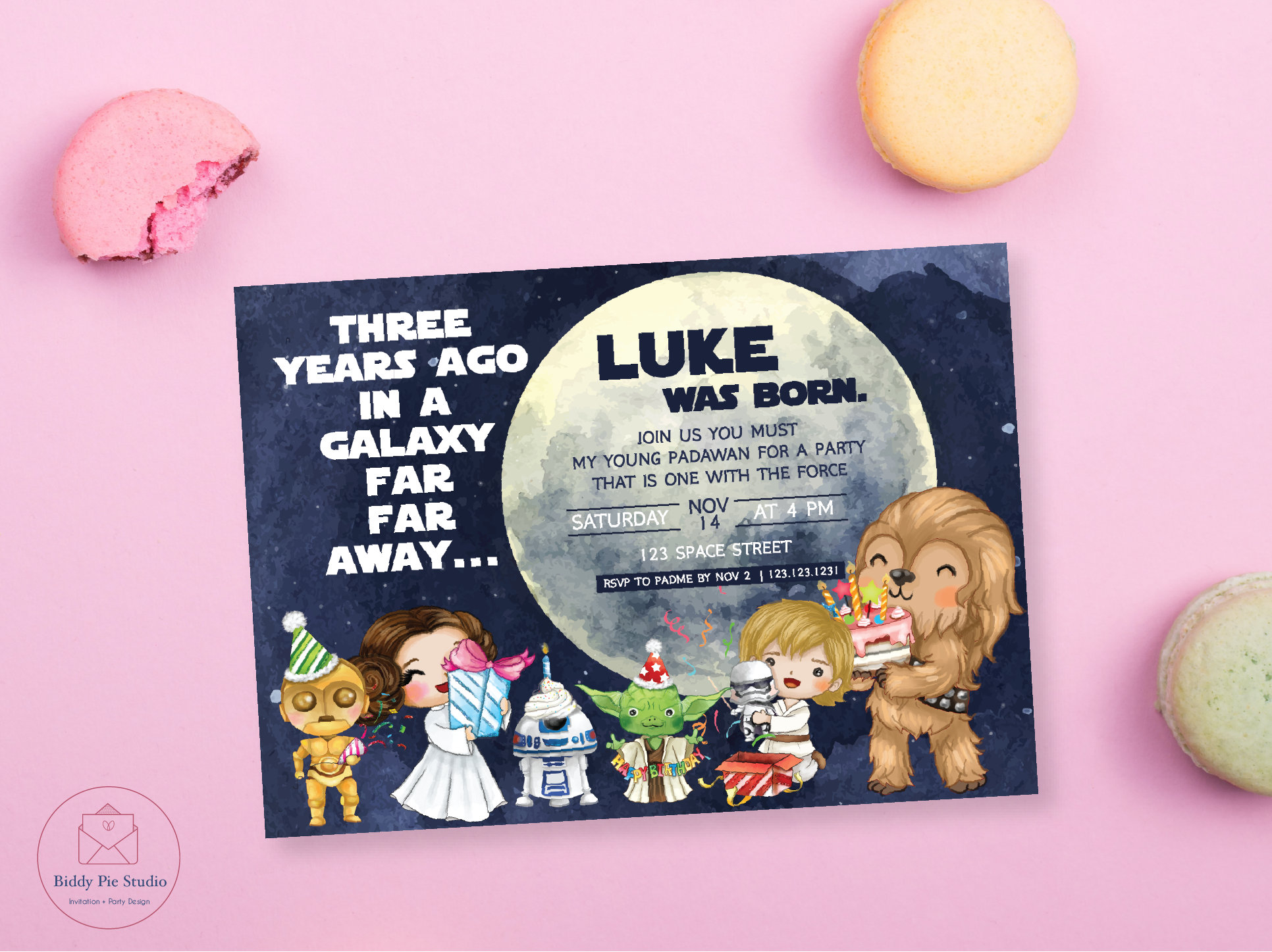 Luke Star Wars Birthday